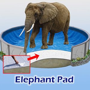 24 ft Round Pool Liner Pad, Elephant Guard Armor Shield Padding ...