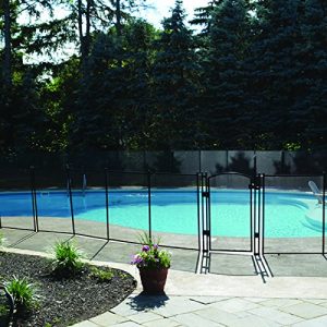 EZ-Guard 4′ Tall Self Closing / Self Latching Pool Fence Gate -White ...